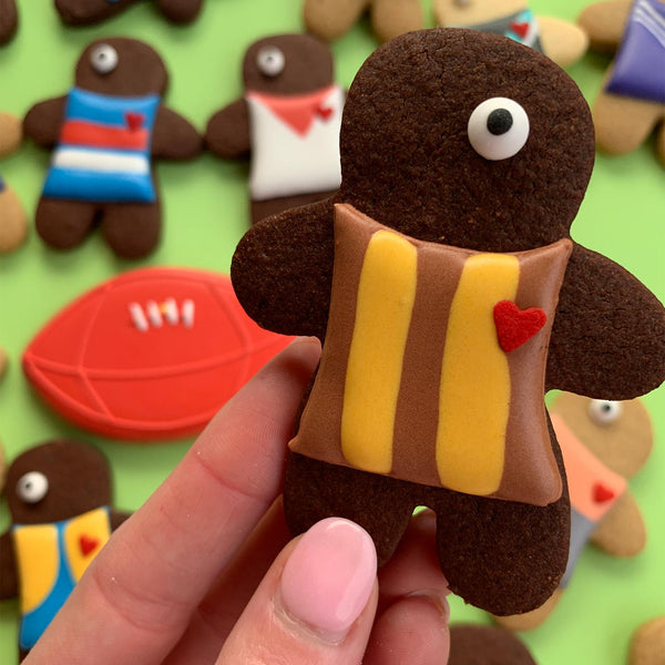 AFL team cookies | Hawthorn Hawks - Peppa Lane Bakery